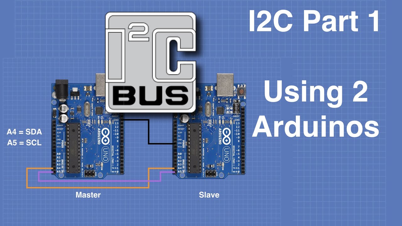 I2C Part 1 – Using 2 Arduinos – Filmwijk