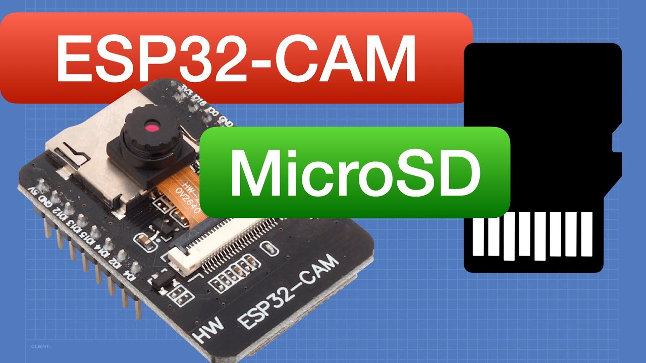 ESP32-CAM MicroSD Card – Saving images with the ESP32-Cam – Filmwijk