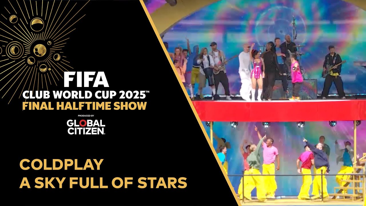 Coldplay Surprised Fans at the FIFA Club World Cup™ Final Halftime Show | Global Citizen — FIFA ...